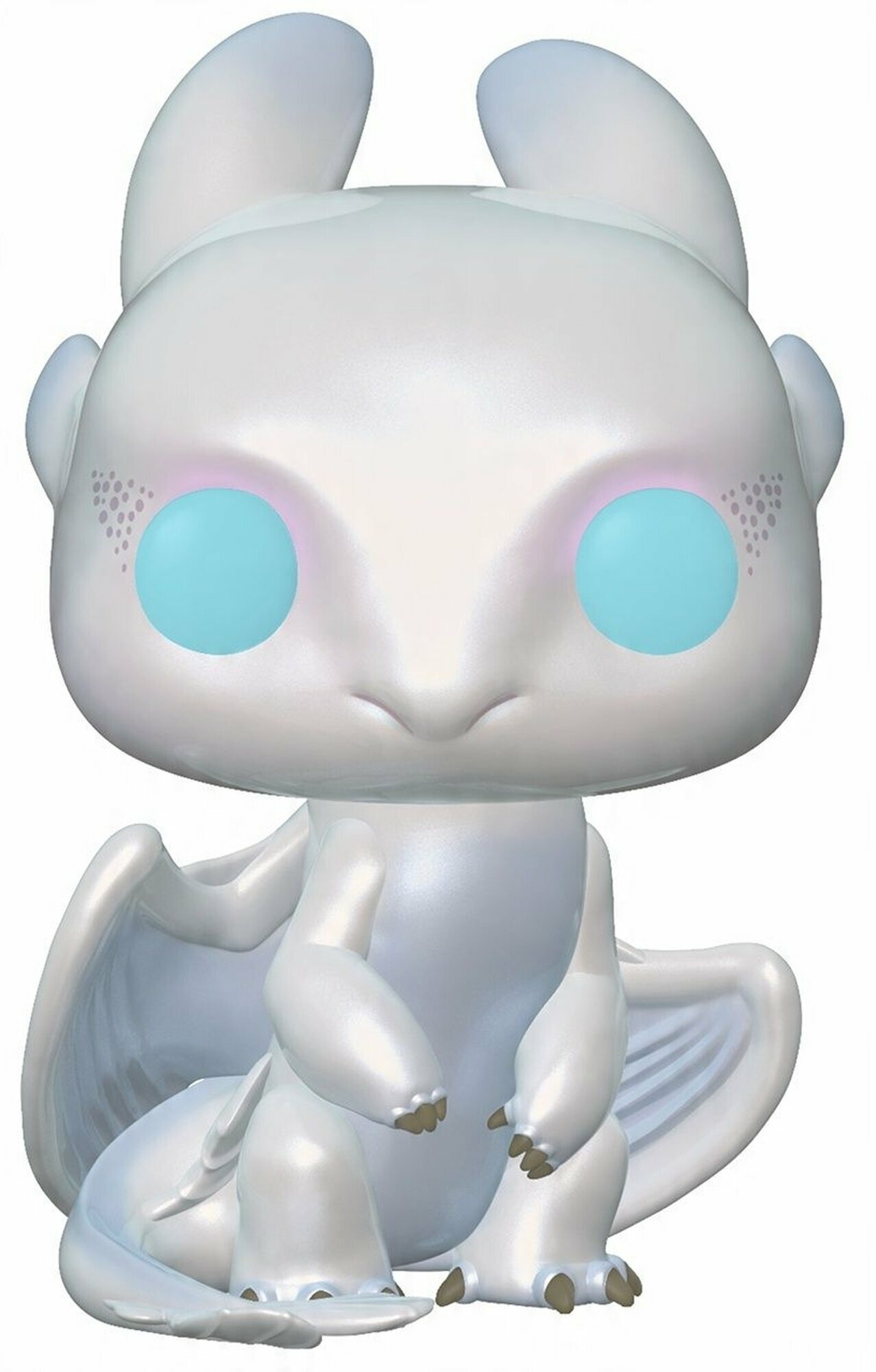 (687 Light Fury) Фигурка Funko POP! Как приручить дракона Дневная фурия (без коробки)