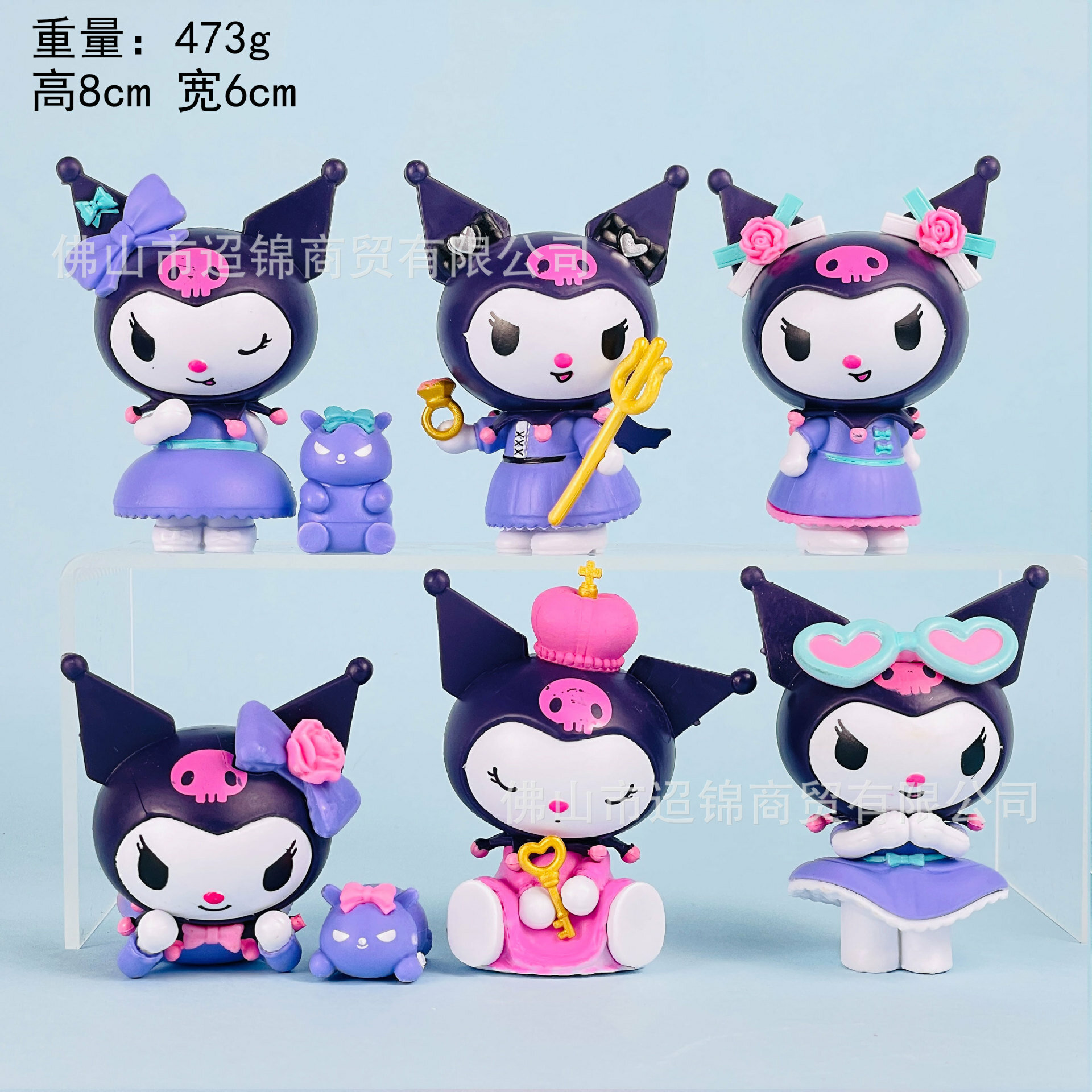 Блокнот для заметок My Melody, фигурка собаки Chloe Pacha, фигурка собаки Cinnamon, фигурка собаки Pudding