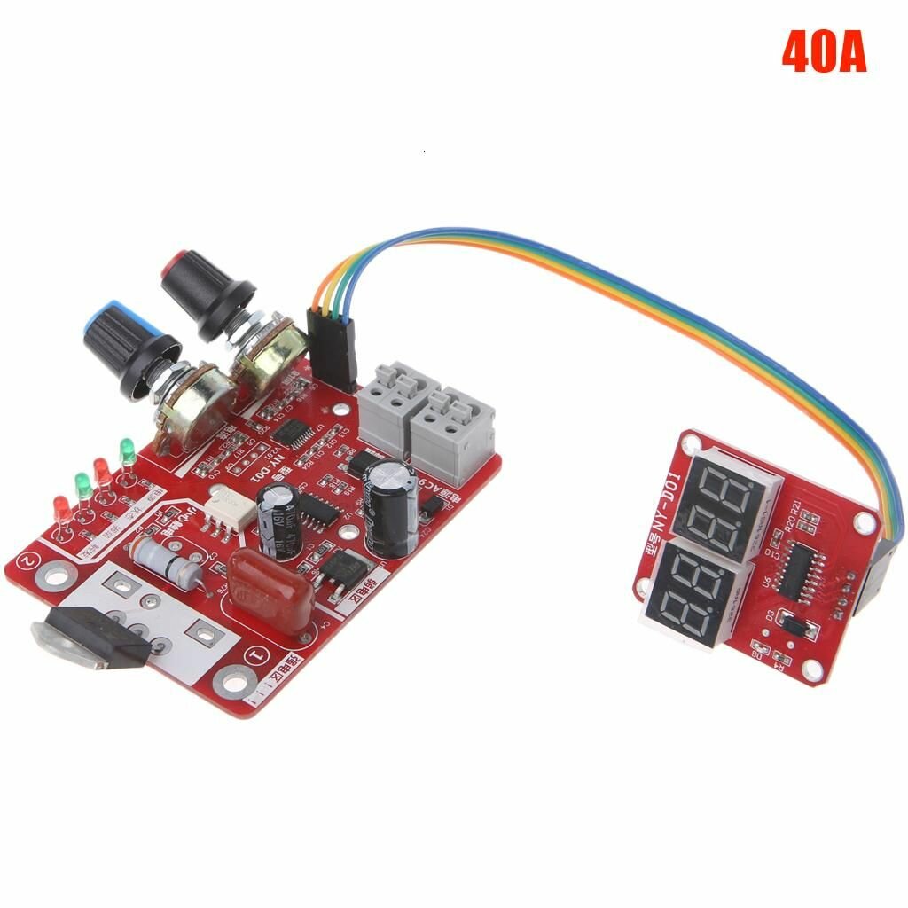 Плата управления аппарата для точечной сварки регулирует время и ток 40A