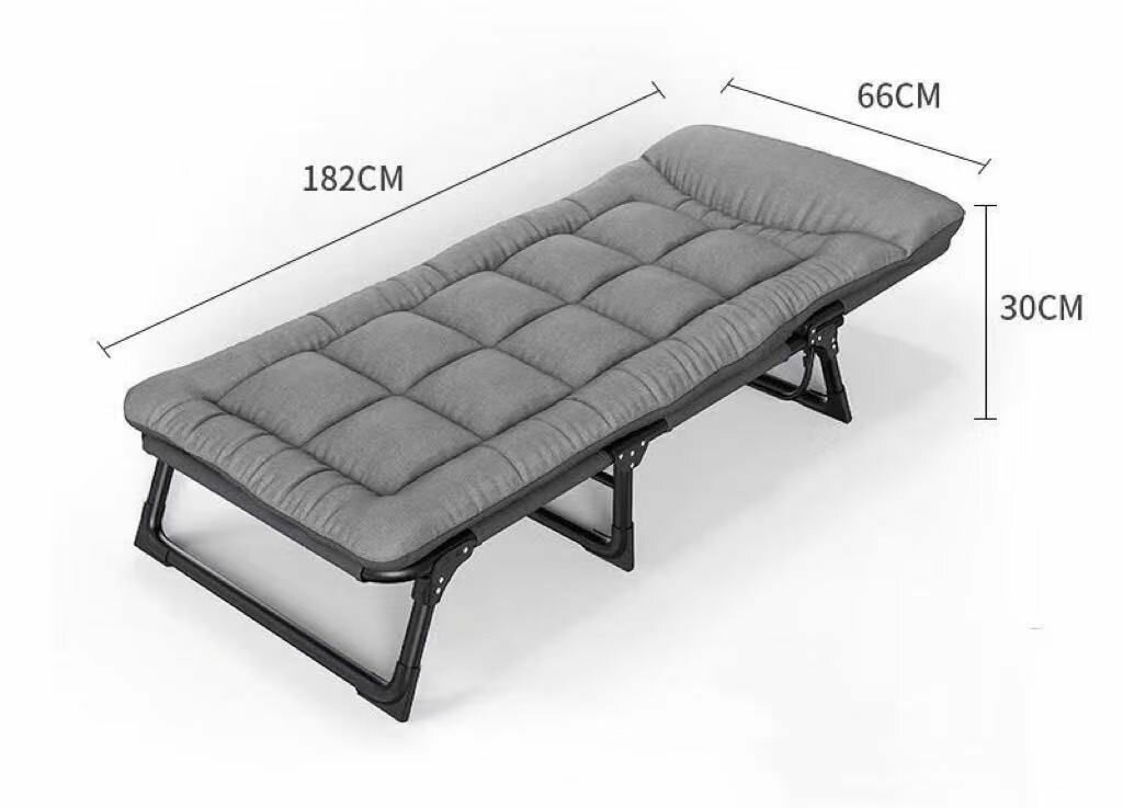 Раскладной диван-кровать с матрасом в комплекте Портативный 182 66 30 см