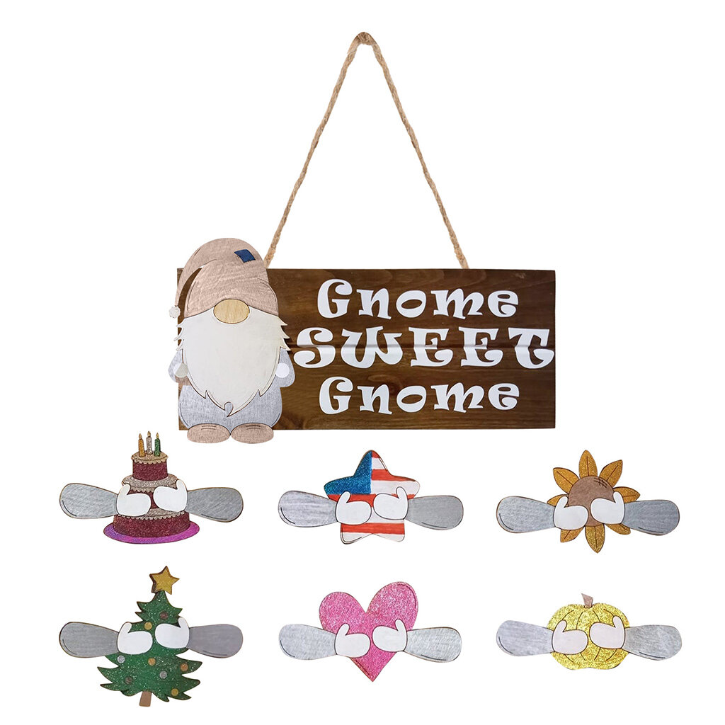 Настенный Орнамент с Флип-Флопом, Подвесное Украшение для Деревянных Тапочек, Подвесной Домашний Декор для Стен и Дверей