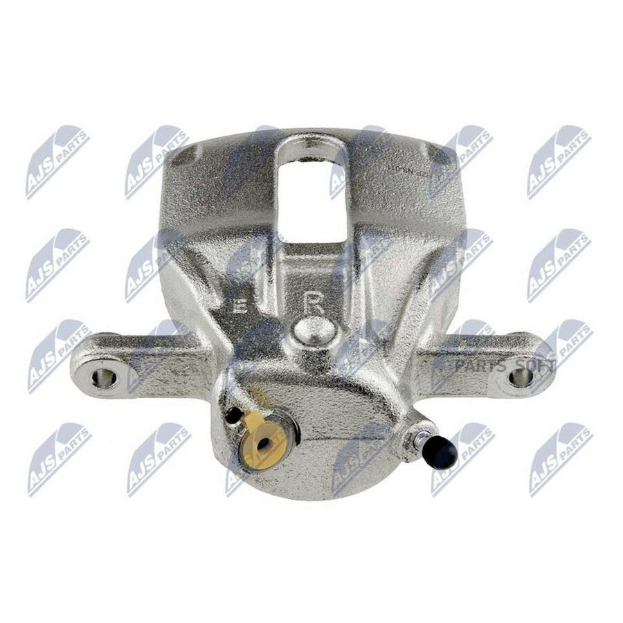 Суппорт тормозной передний правый NISSAN MICRA K12 03-10, NOTE 05-12, RENAULT CLIO III/IV 05-, KANGO от официального дистрибьютора, NTY, артикул HZPNS011