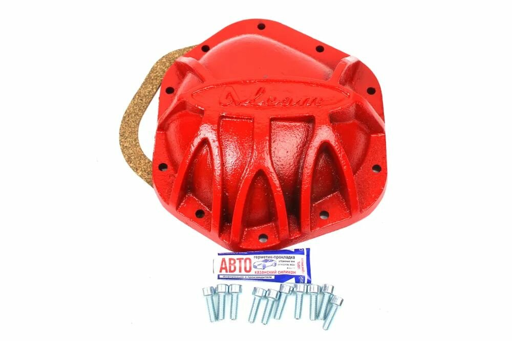 Крышка картера моста УАЗ Спайсер усиленная "RedBtr"