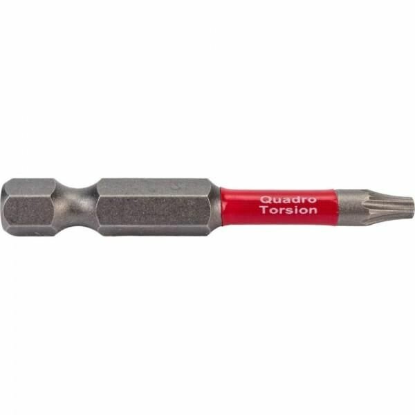 Бита Quadro Torsion TORX 10х50мм магнитная 1шт 431050