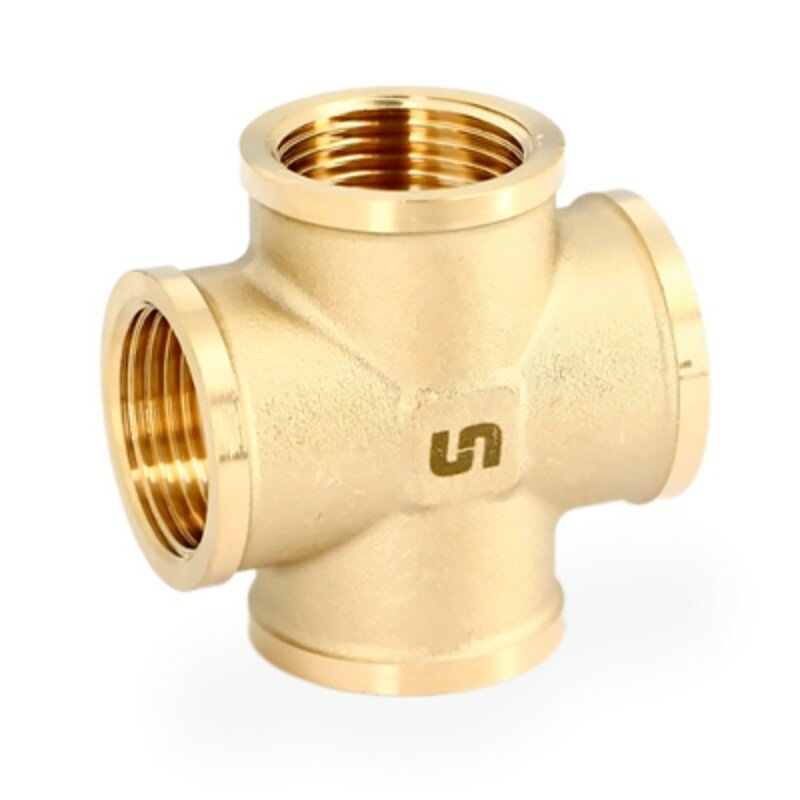Крестовина (ВР) 1/2", латунь UNI-FITT OPTIMAL (619G2001)