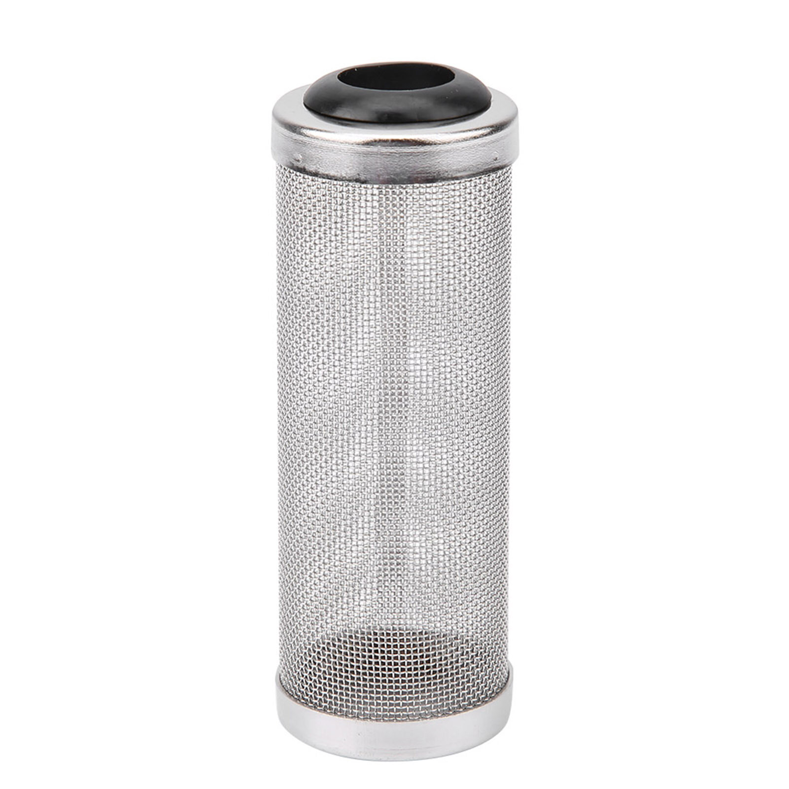 Aquarium Fish Tank Stainless Steel Mesh Filter Net Case Cover Protect Shrimp (S Dia. 12mm)