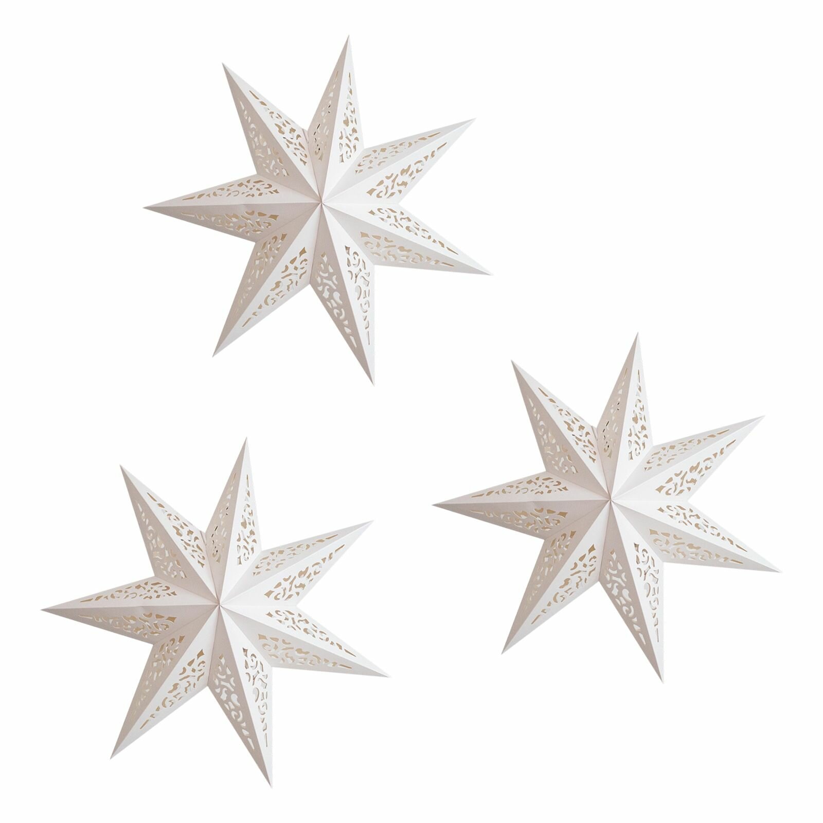 Декоративные бумажные подвесные абажуры для простого рождественского декора