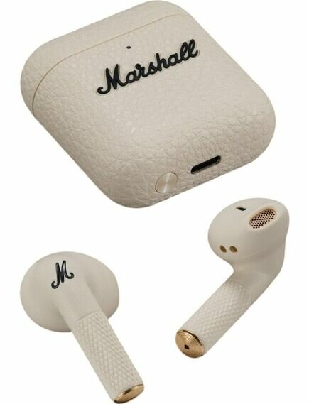 Беспроводные наушники Marshall Minor IV, кремовый
