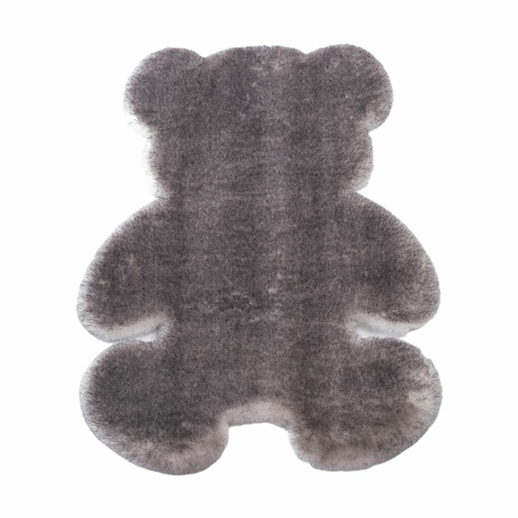 Маленький утолщенный ковер в форме медведя из мультфильма