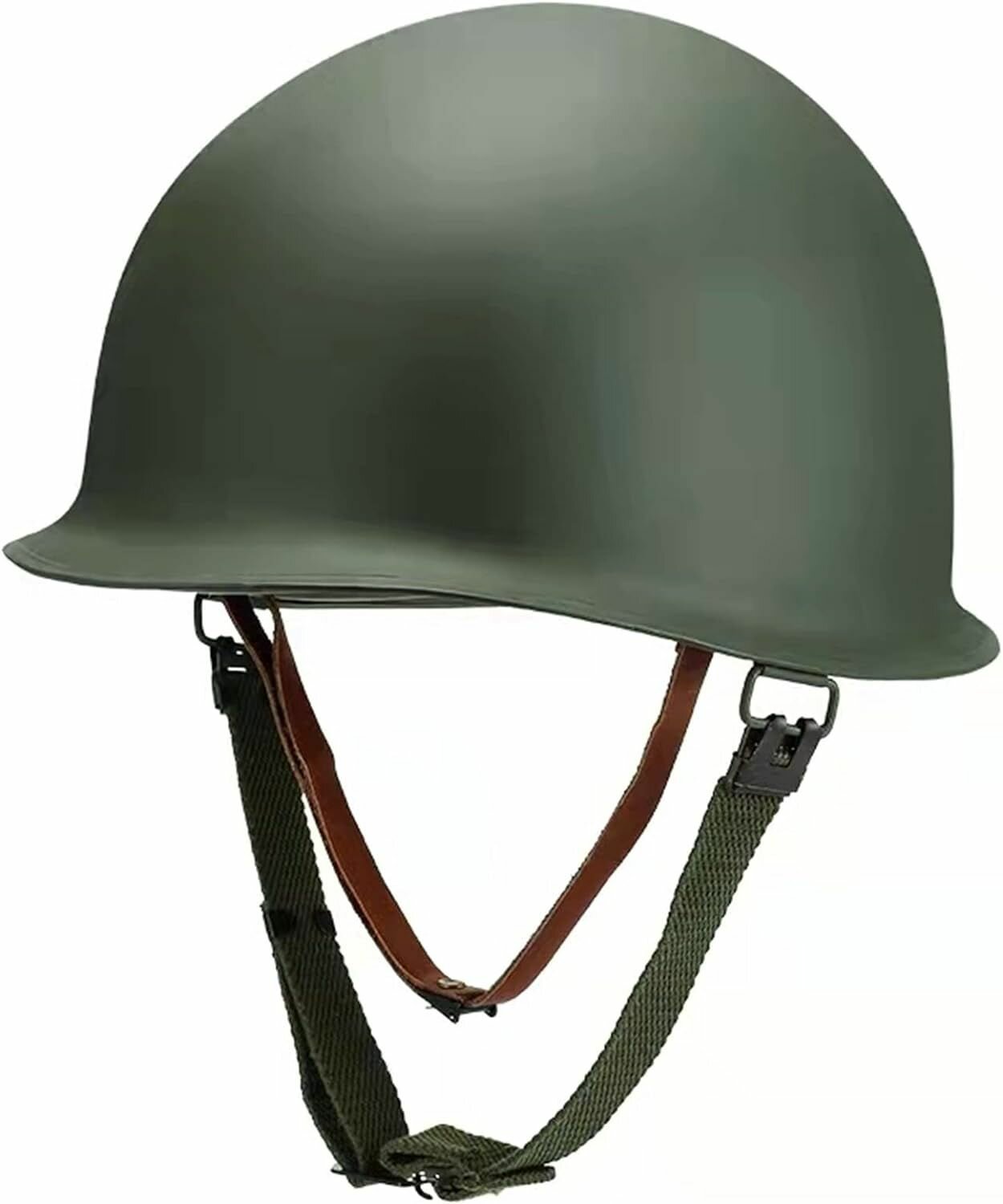 Шлем M1 США времен Второй мировой войны стальной зеленый AIMAMORE 60MM Окружность головы