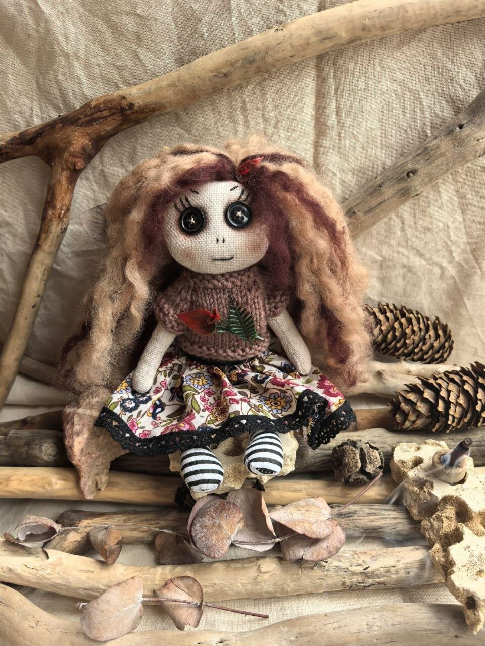 Оберег тотем Девочка помощница во всех делах