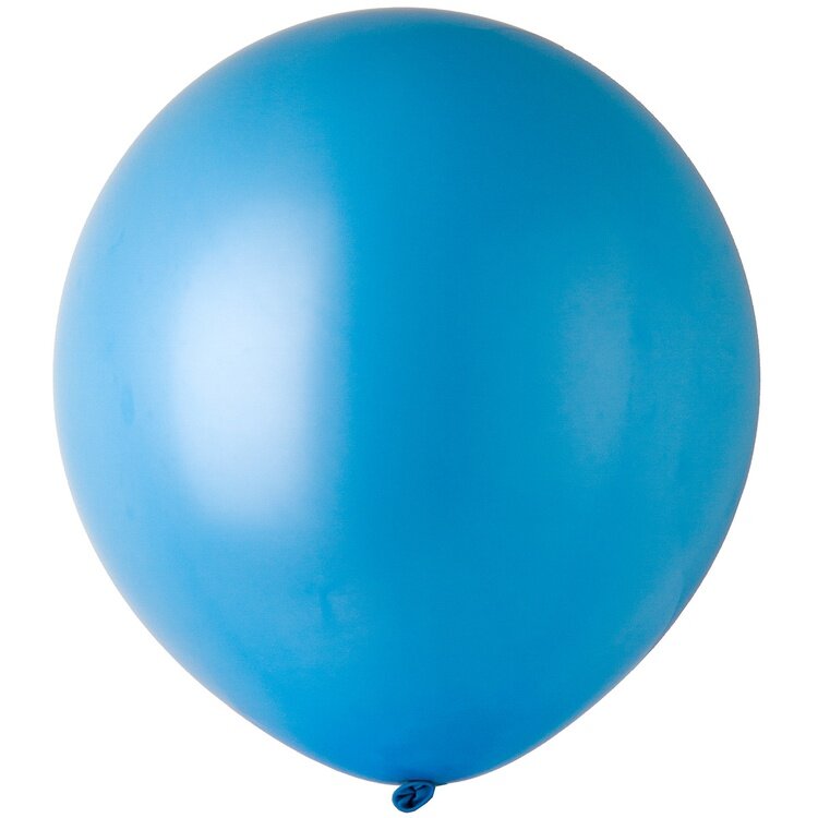 Воздушный шар олимп пастель Sky Blue, из натурального латекса