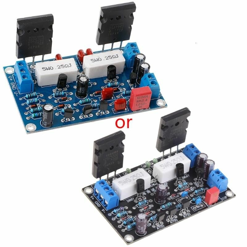 2SC5200+2SA1943 Усилитель HIFI 100Вт