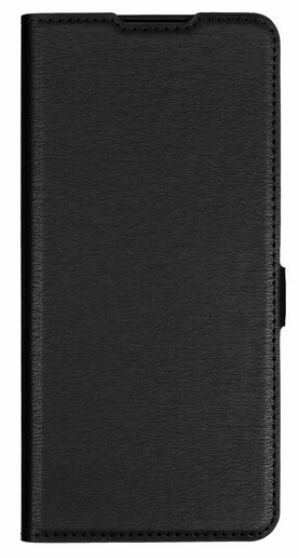Чехол книжка для Xiaomi Redmi Note 13 4G чёрная, карман для карт, подставка / Чехол на Ксяоми Редми Нот 13 4Г чёрный, картхолдер