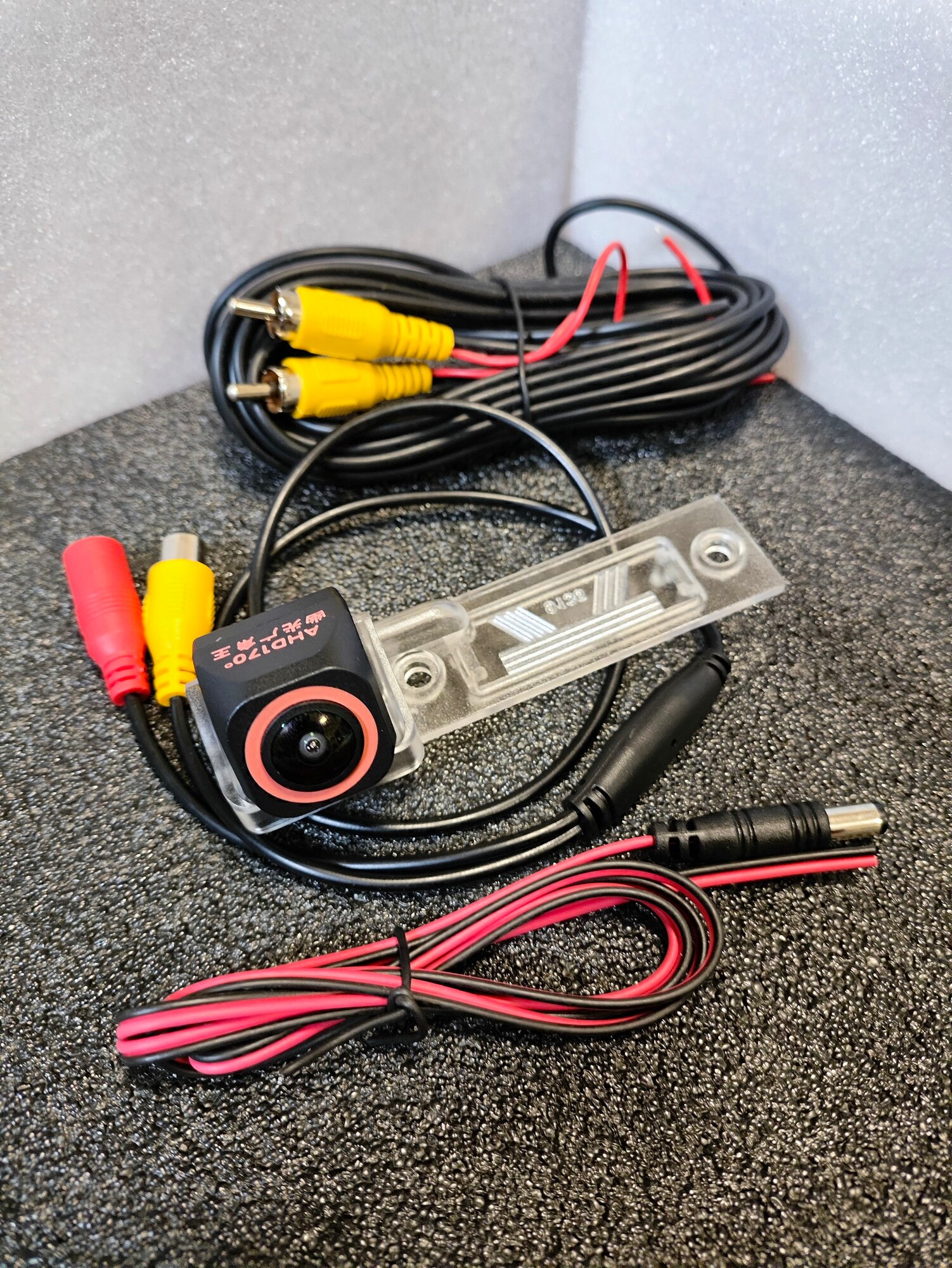 Камера заднего вида в плафон подсветки номера для Фольксваген Шкода