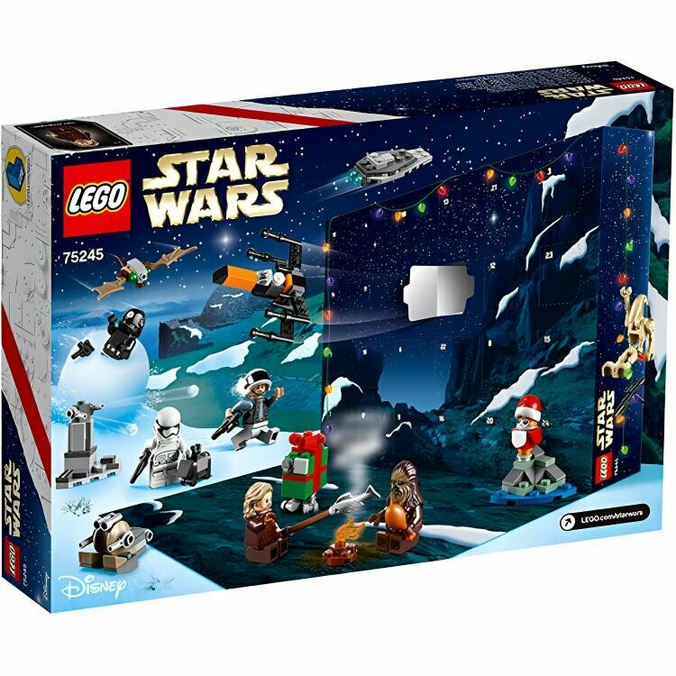 LEGO Star Wars Countdown Calendar Plastic Building Blocks 280pcs 75245 null