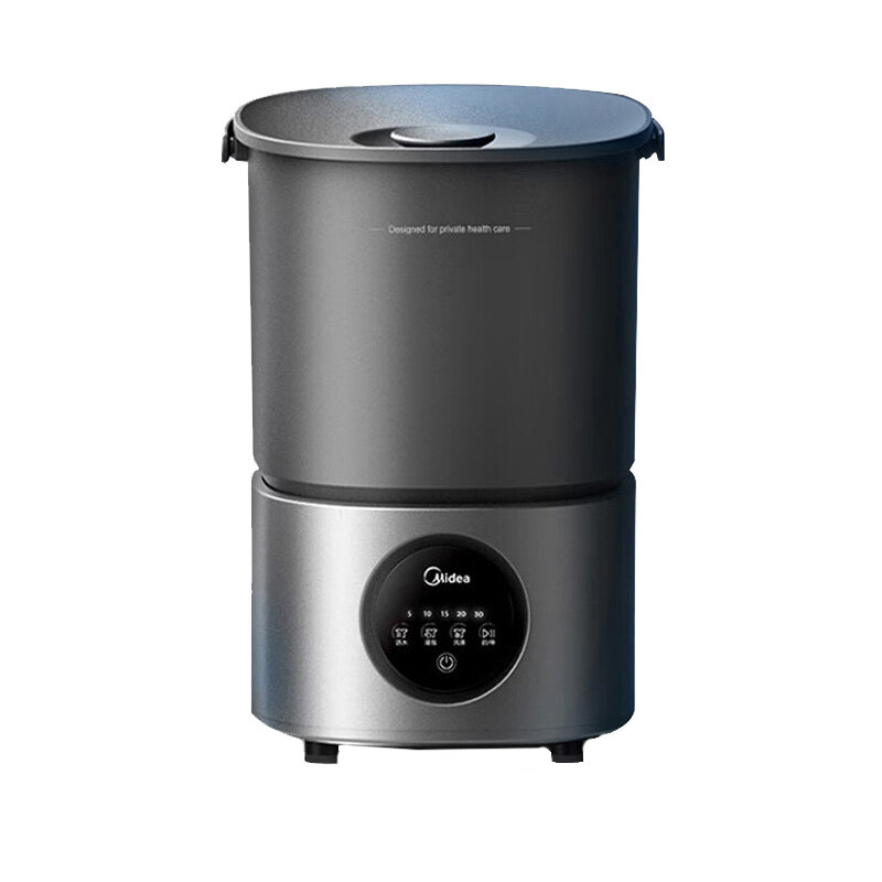 Стиральная машина Midea для нижнего белья, серый, компактная, до 5 кг