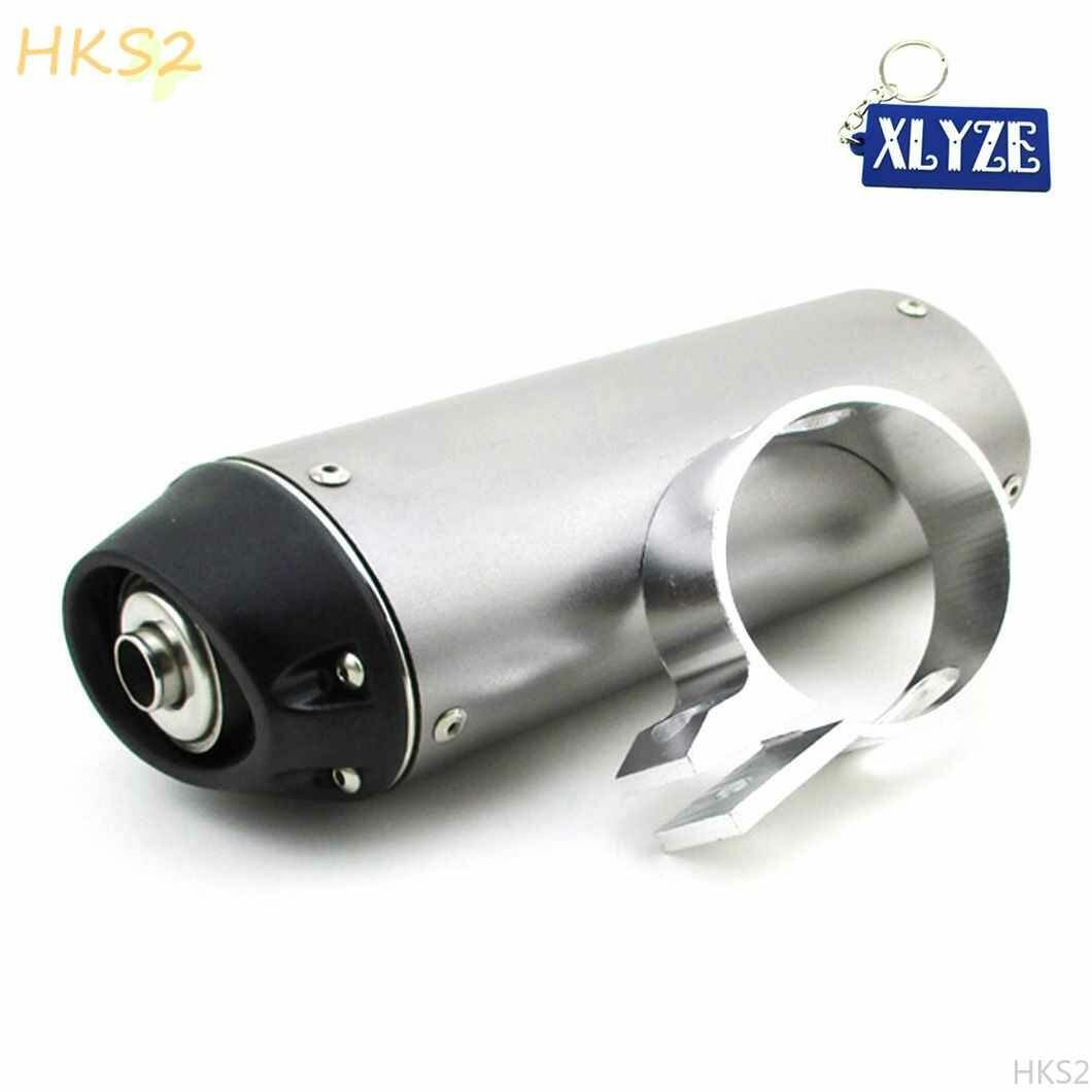38 мм Бесшумный Бесшумный глушитель выхлопных газов XLYZE Для 125cc 140cc 150cc 160cc Пит-байк ATV Pitster GPX BSE KAYO Pit Dirt Motard BikeHKS2