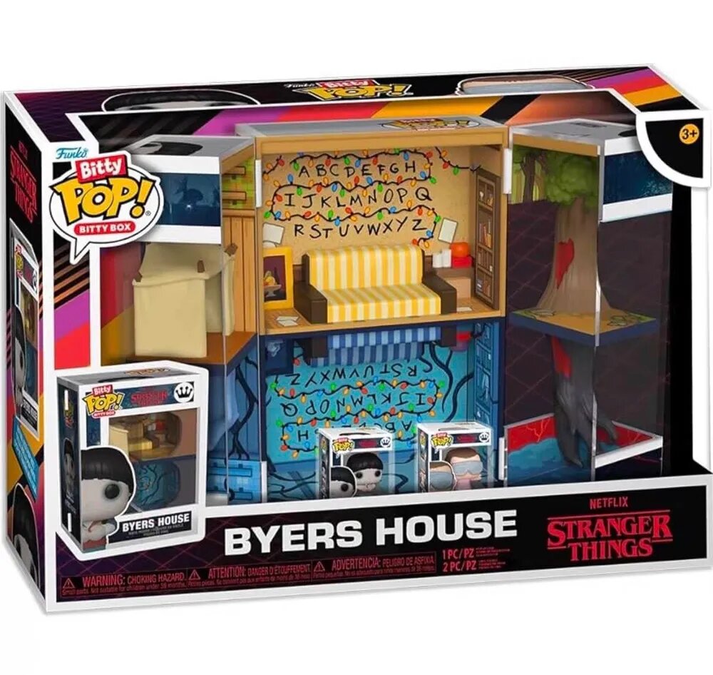 Фигурка Funko POP! Очень странные дела, Bitty Pop! Мини-сцена Дом Уилла Байерса