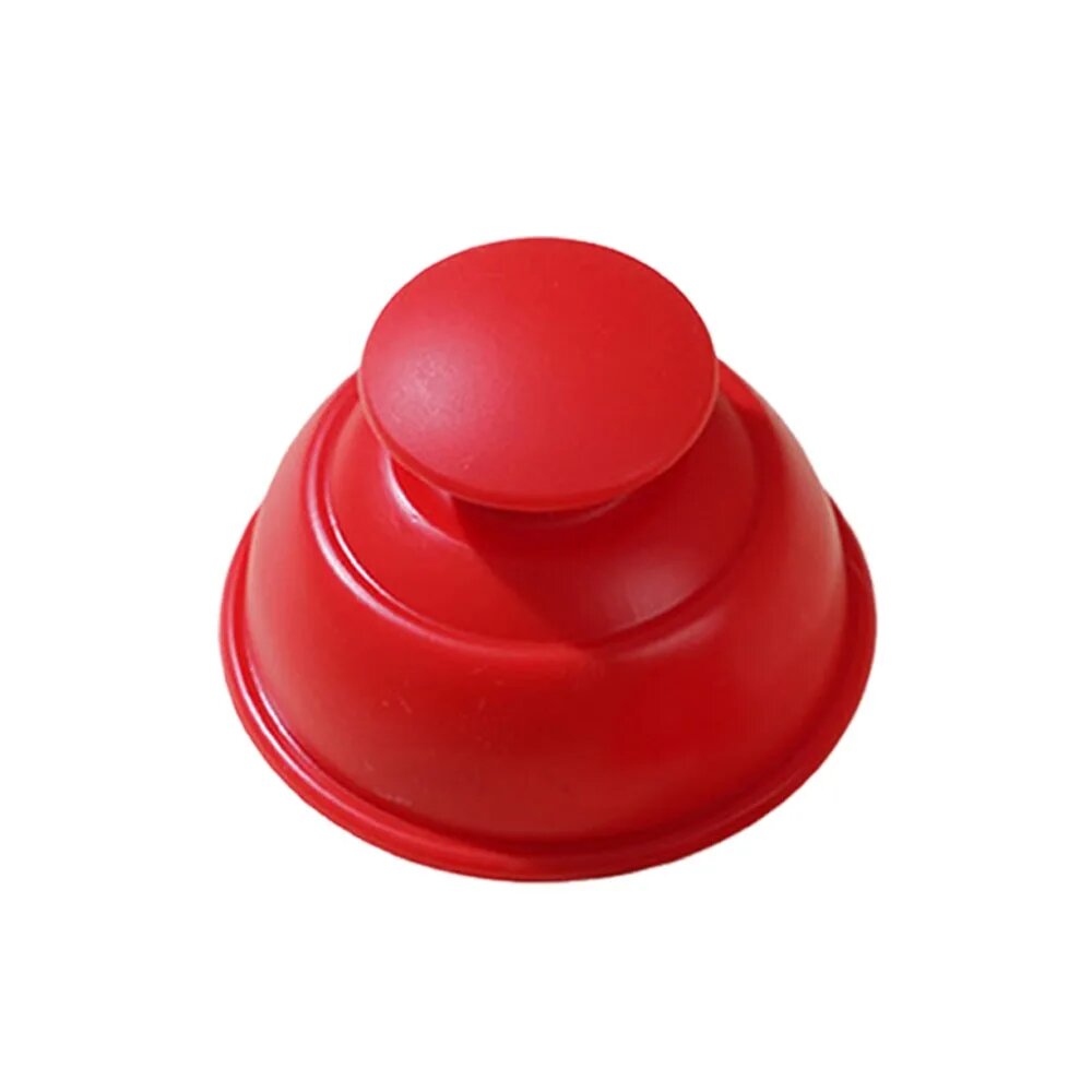 Силиконовая вакуумная банка для массажа Red