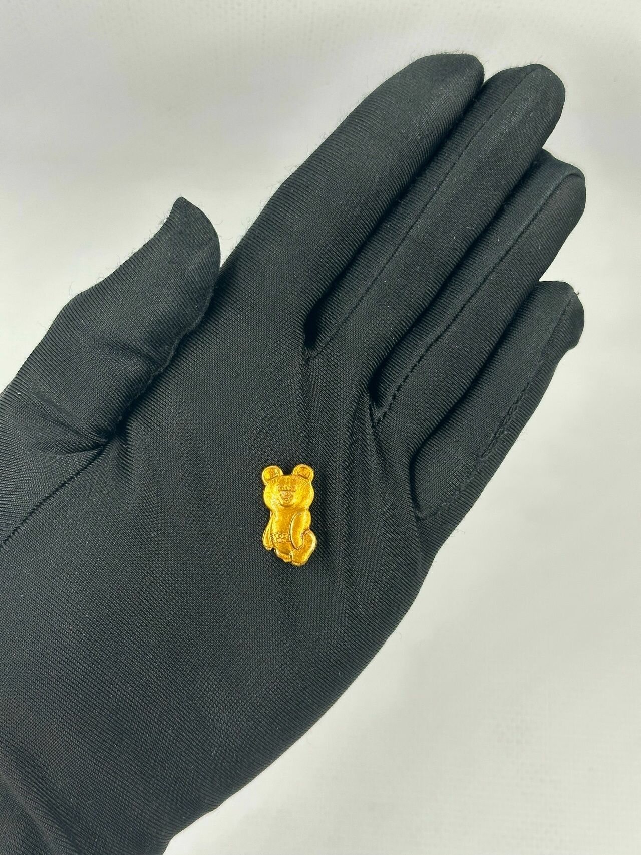 Значок Мишка Олимпийский Олимпиада 1980 год Алюминий СССР 2 см Красивый! Винтаж!