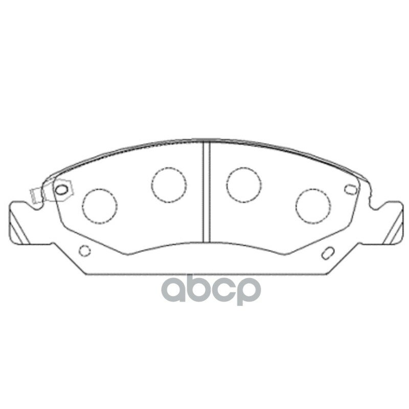 Колодки тормозные дисковые CTR арт. GK1526