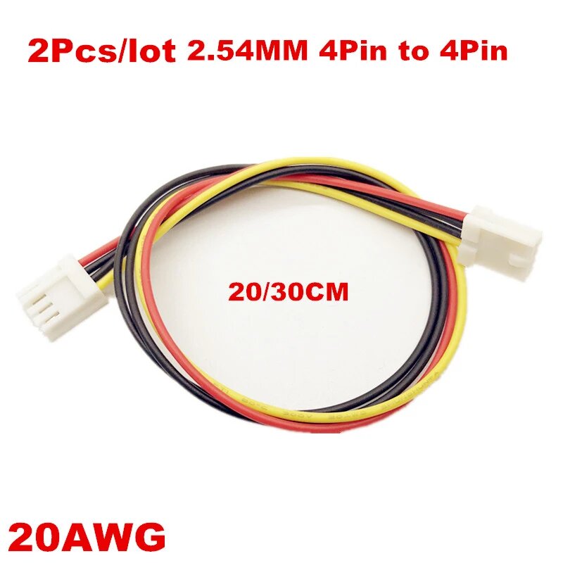 Кабель питания ITX FDD 4-контактный 20/30 см 20CM