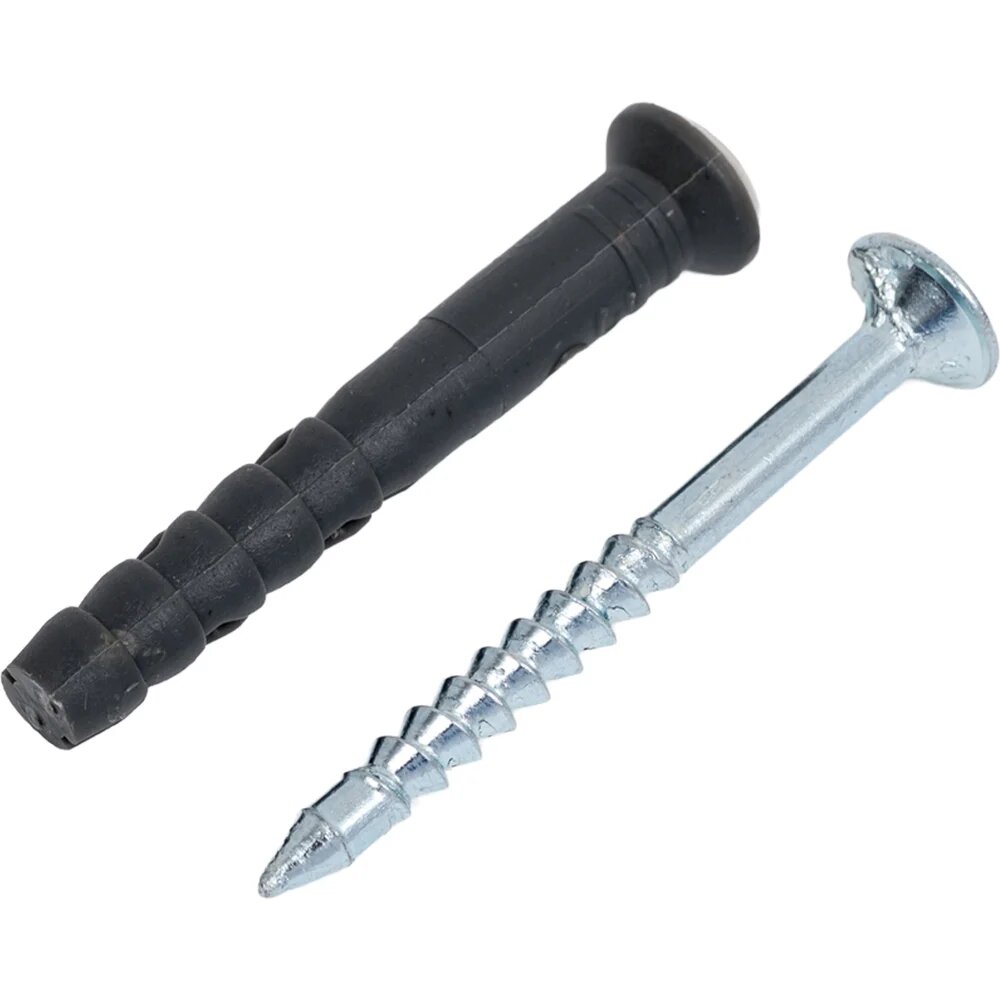 Дюбель-гвоздь, новпласт, (винт) новпласт SML потайн, 6х40 мм, для быстрого монтажа, 200 шт. БП000000685