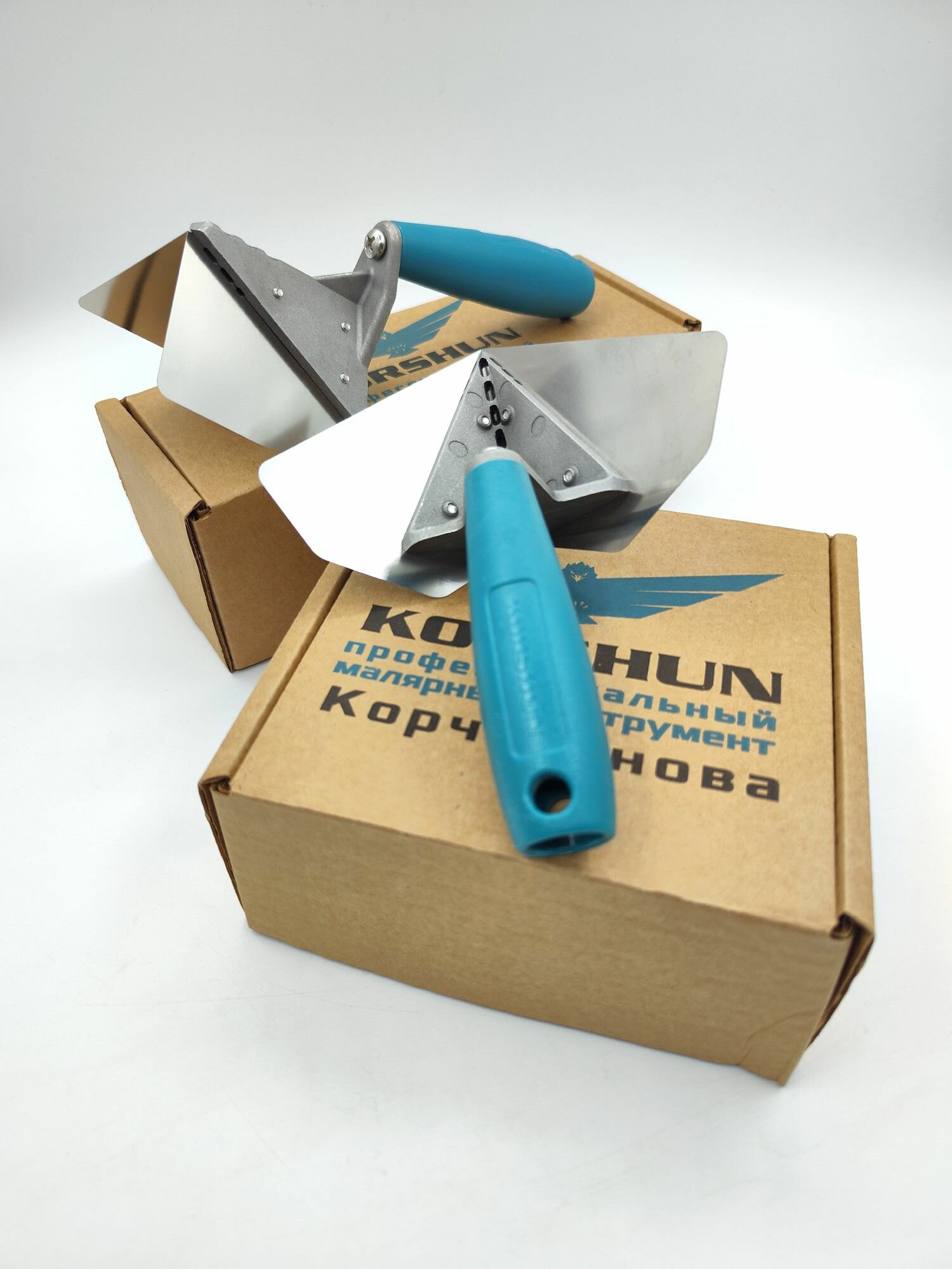 Набор угловых шпателей Корчуганова Korshun внутренний+наружный (2шт)