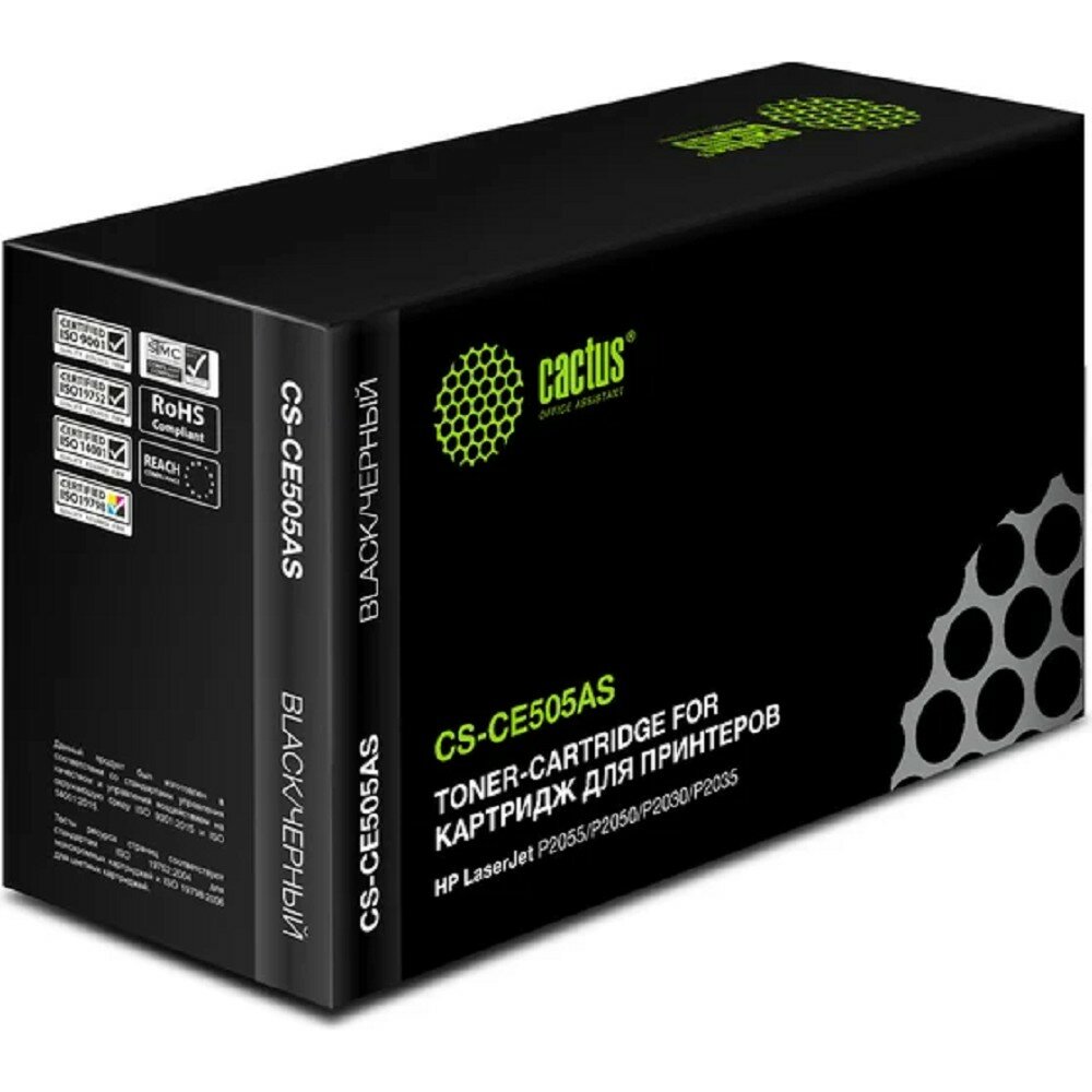 Картридж CE505A, Черный