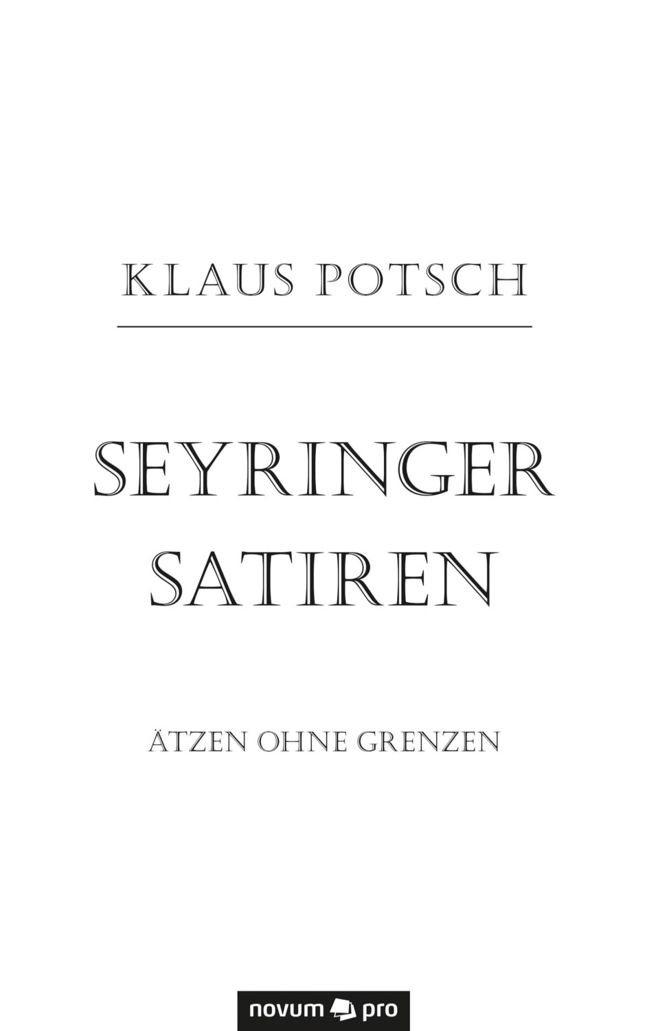 Seyringer Satiren [Цифровая книга]