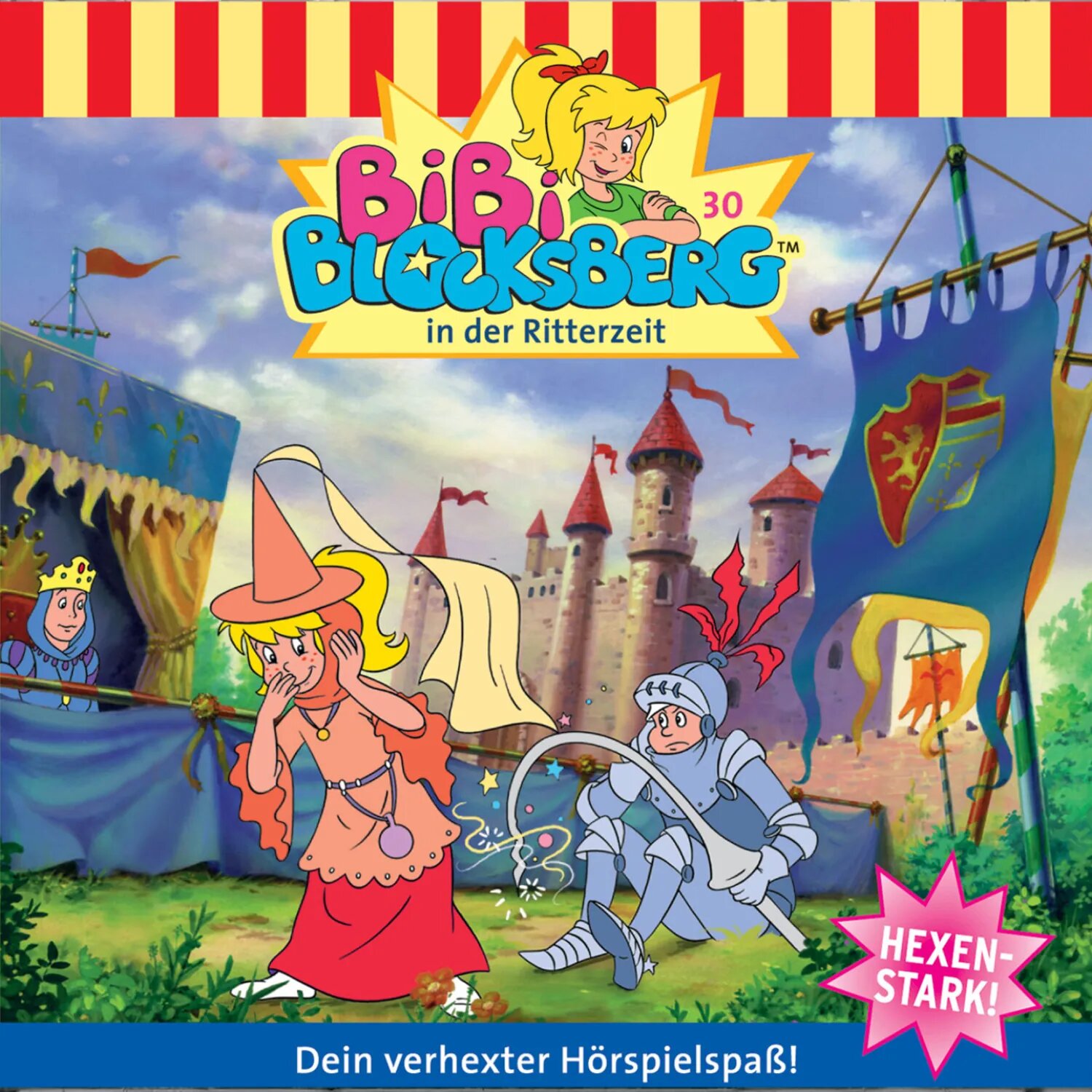 Bibi Blocksberg, Folge 30: Bibi in der Ritterzeit [Аудиокнига]