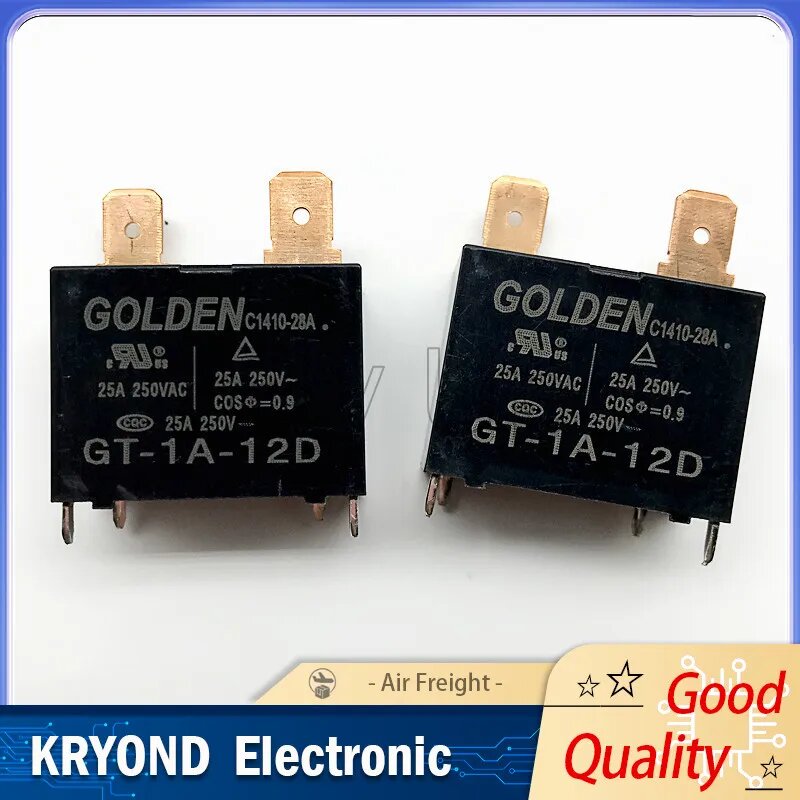 Реле мощности GOLDEN GT-1A-12D, 5 шт.