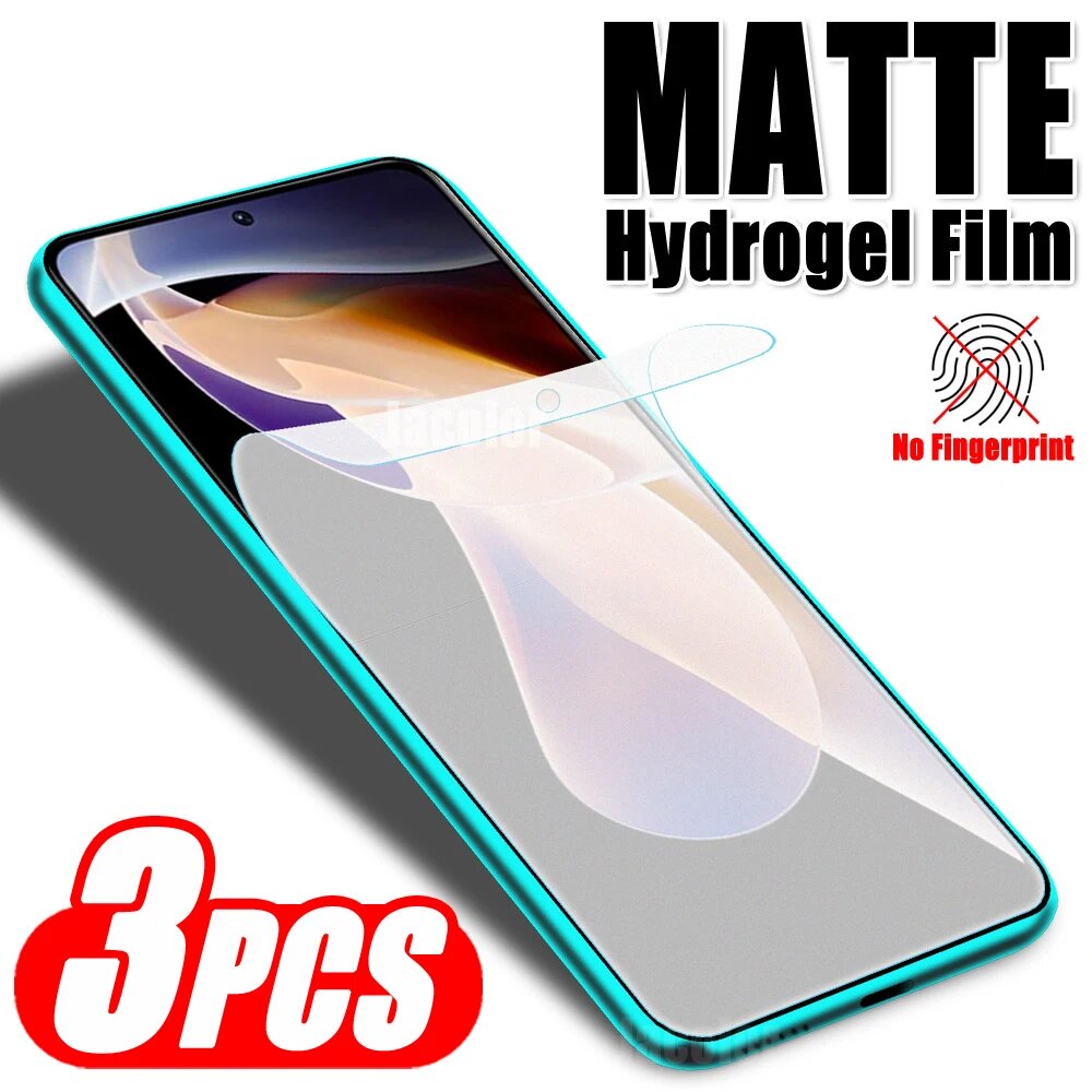Защитная пленка матовая для Xiaomi Redmi Note 11S, 3 шт.