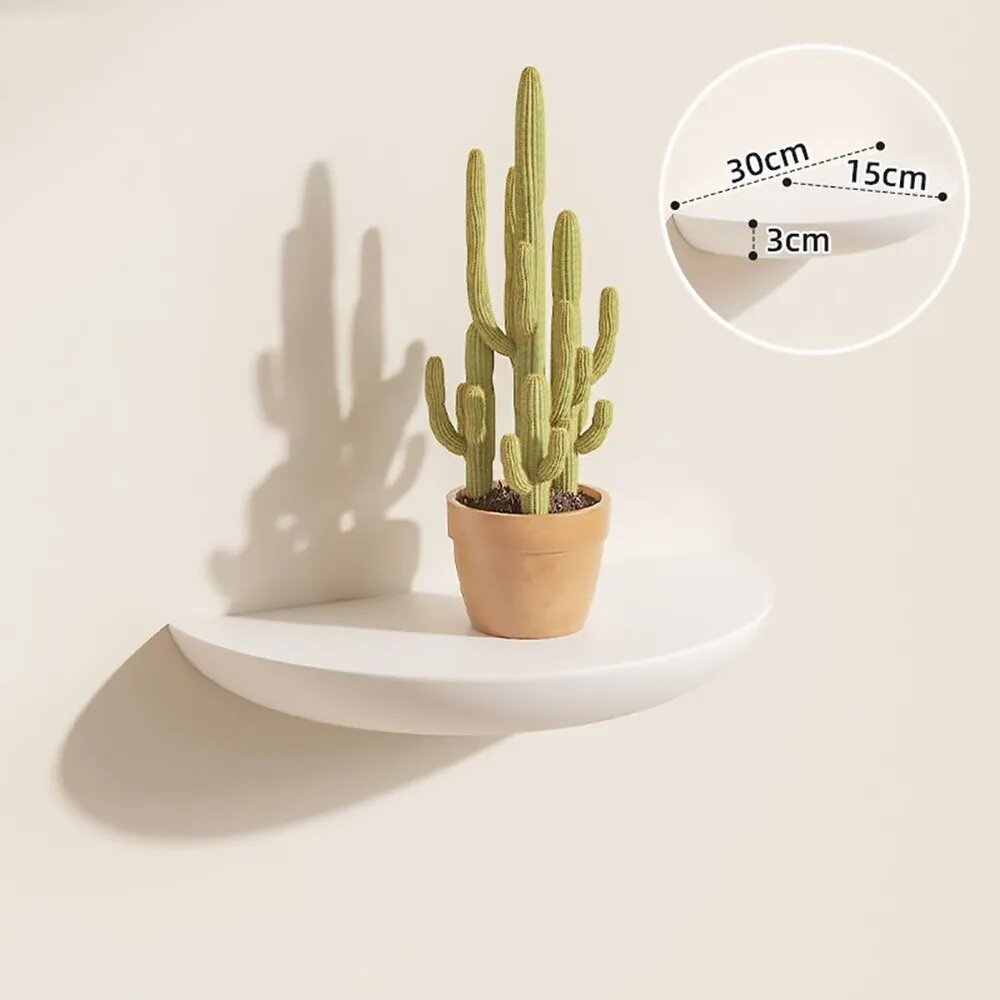 Полка Настенная Прямая, 30х15х3 см, 1 шт.