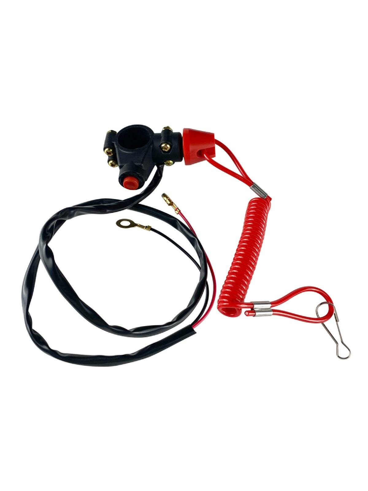 Аварийный выключатель воспламенения внедорожника ATV с страховочным тросом