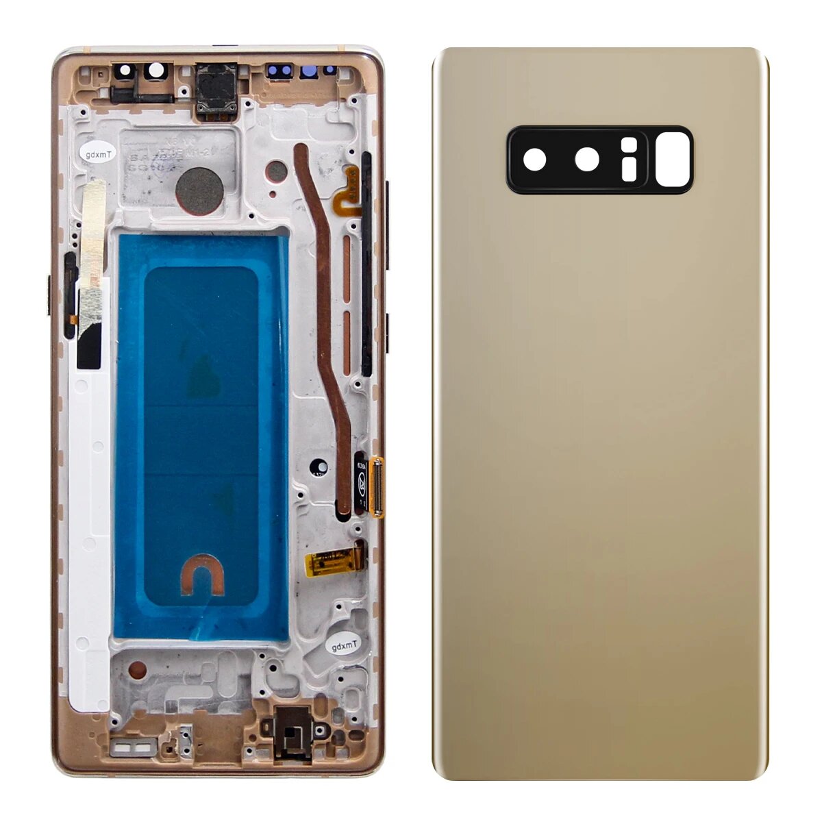 TFT note8 Экран для Samsung Note8 N950F N950U N950W N950FD ЖК-дисплей с цифровым преобразователем сенсорного экрана в сборе note 8, экран дисплея Gold Frame Cover