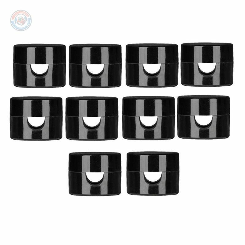 Черные потолочные крючки для подвесных светильников 10 шт, универсальный держатель электрического шнура, декоративная фурнитура для люстры и настольной лампы, DIY крепеж скрытого монтажа