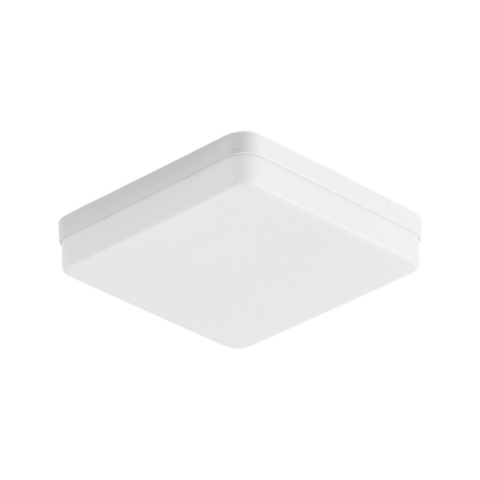 Светодиодная люстра потолочнаяFlush Mounting 24W квадратная для кухни спальни коридора белый свет 6500-7000K материал PP&PC вход AC85-265V 50/60Hz 130pcs 2835LEDs поток 2160lm CRI Ra70 IP20 вес 200g размер 180*180*40mm