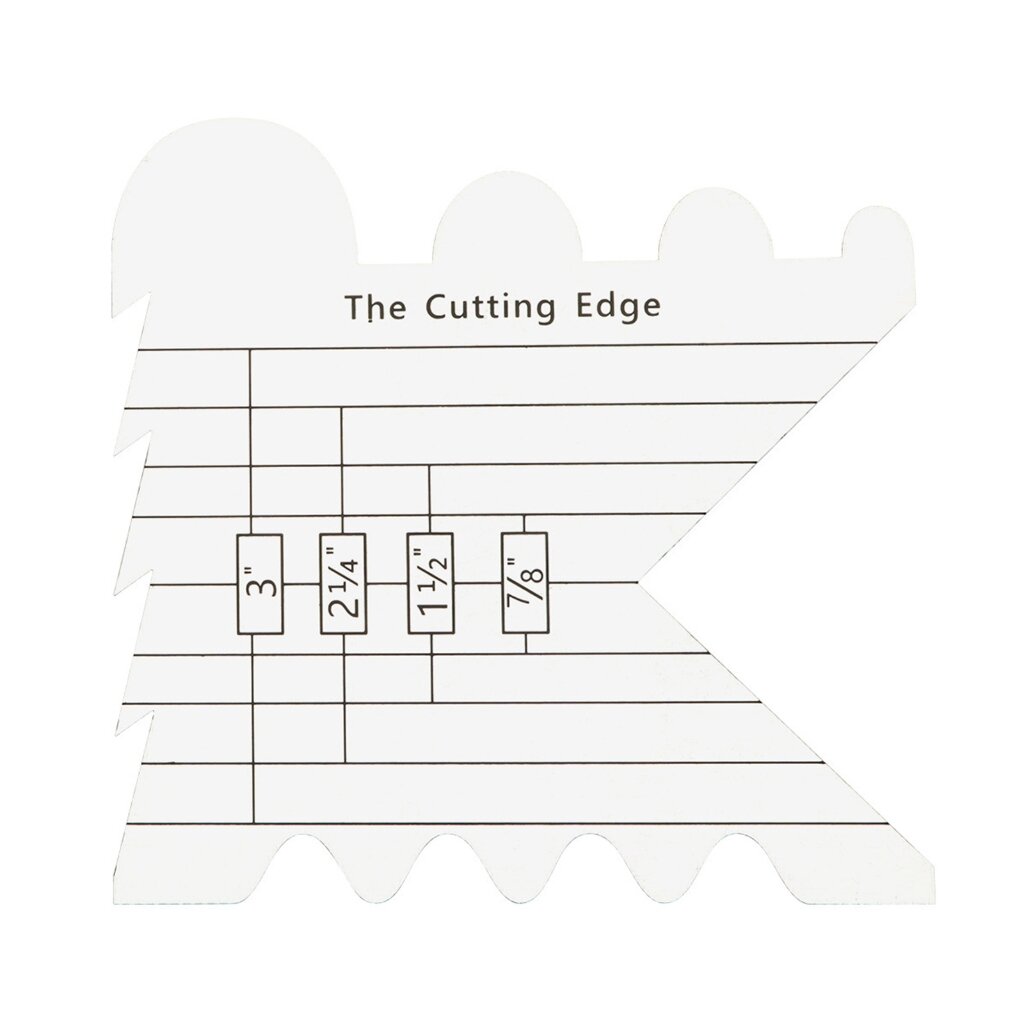 Режущая кромка металлическая линейка для резки линейки для квилтинга линейка швейная Лоскутная линейка для резки и запечатывания Ленты Ткань
