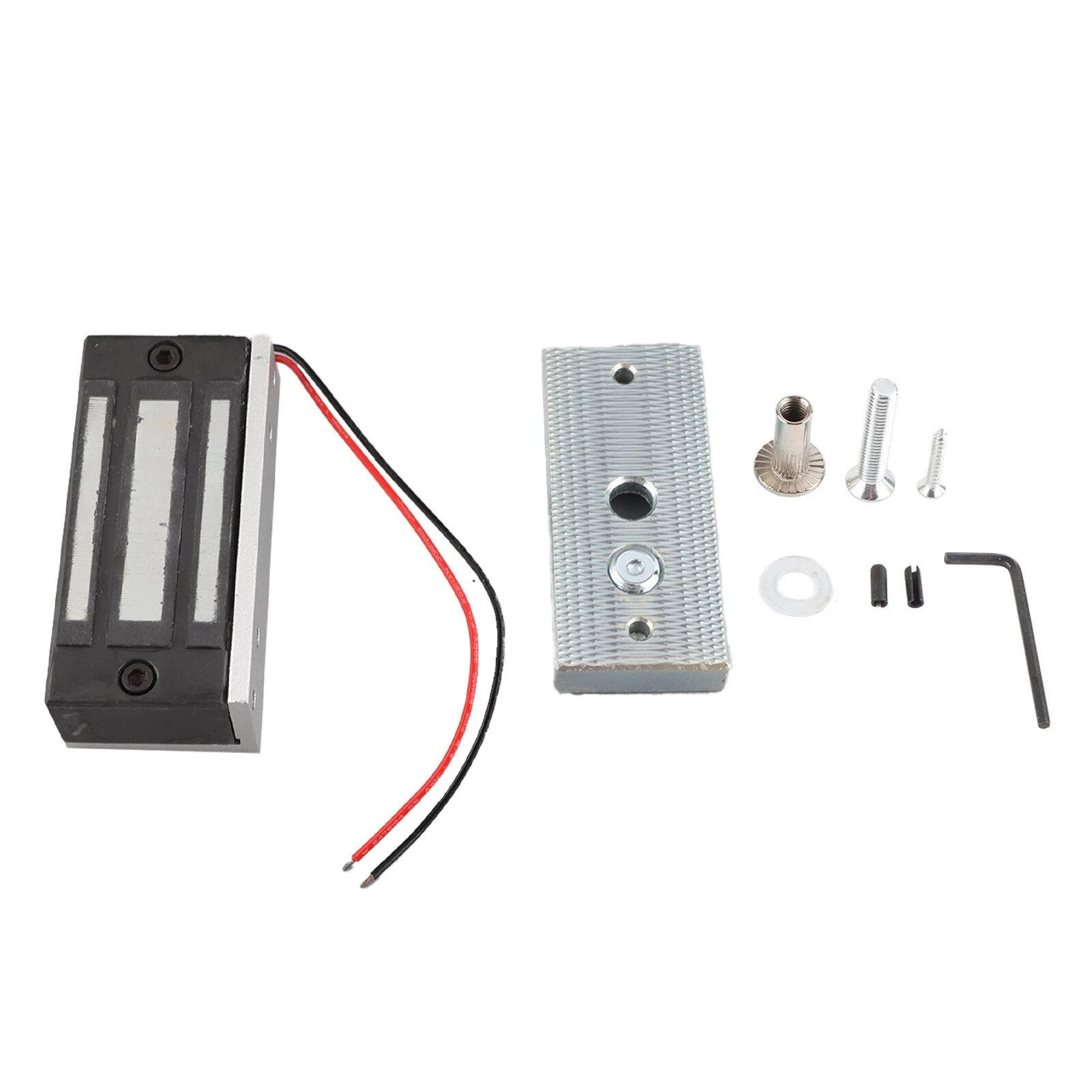 Электромагнитный замок, электронный магнитный замок, 12 В постоянного тока, 60 кг, мини-электромагнитный замок, электронный магнитный дверной замок, замок включения