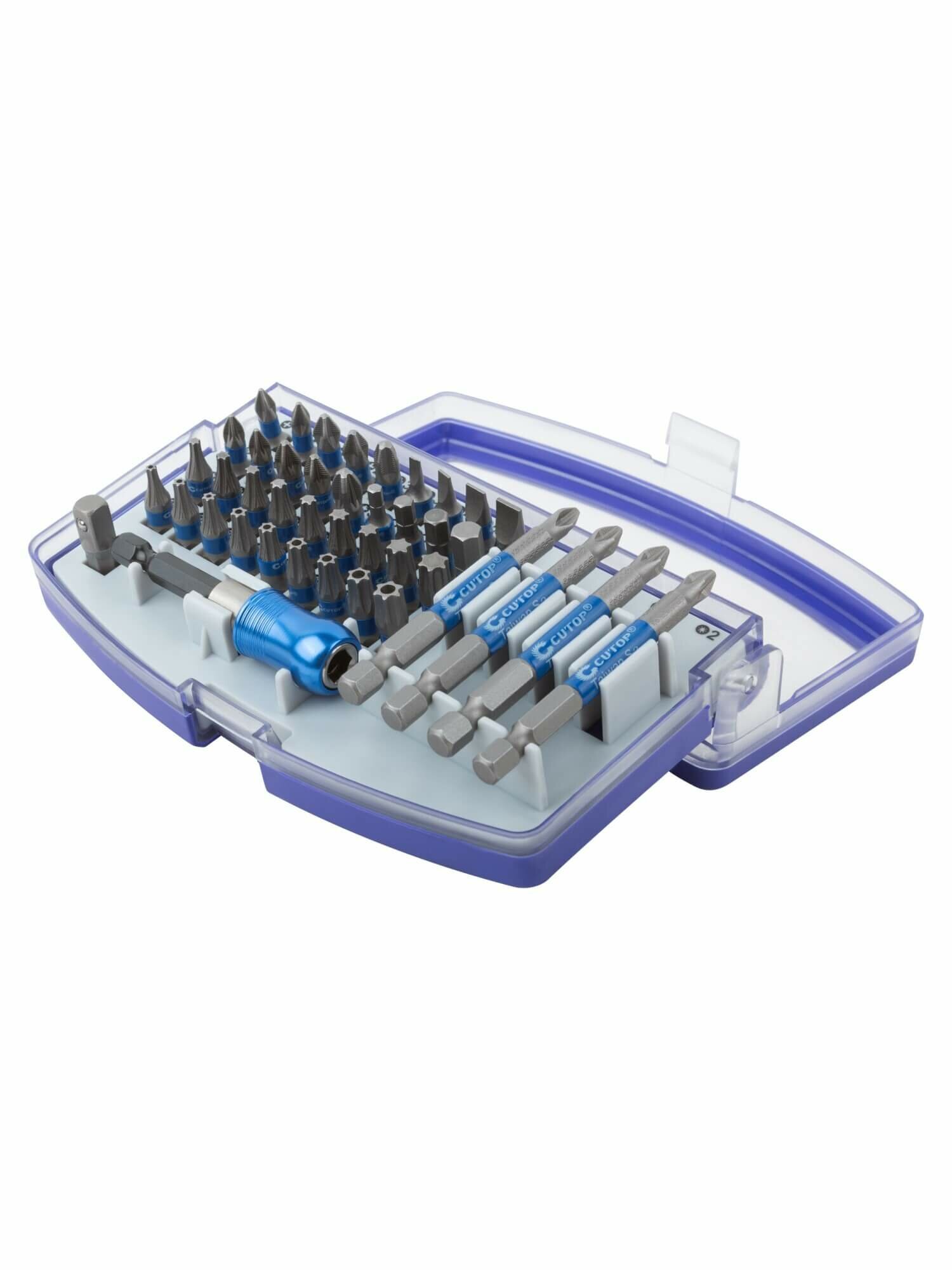 Набор стальных бит в боксе CUTOP Profi 83-869 (42шт)