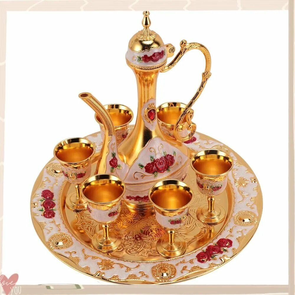 Винтажный турецкий кофейный набор