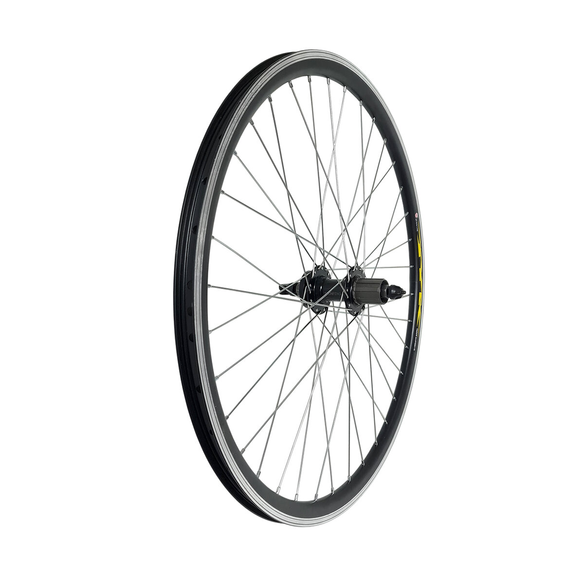 Olimp Колесо заднее ZVO21268 27.5, ал. втулка, касс. 8-10 ск, 6 болтов, QR, цвет Черный