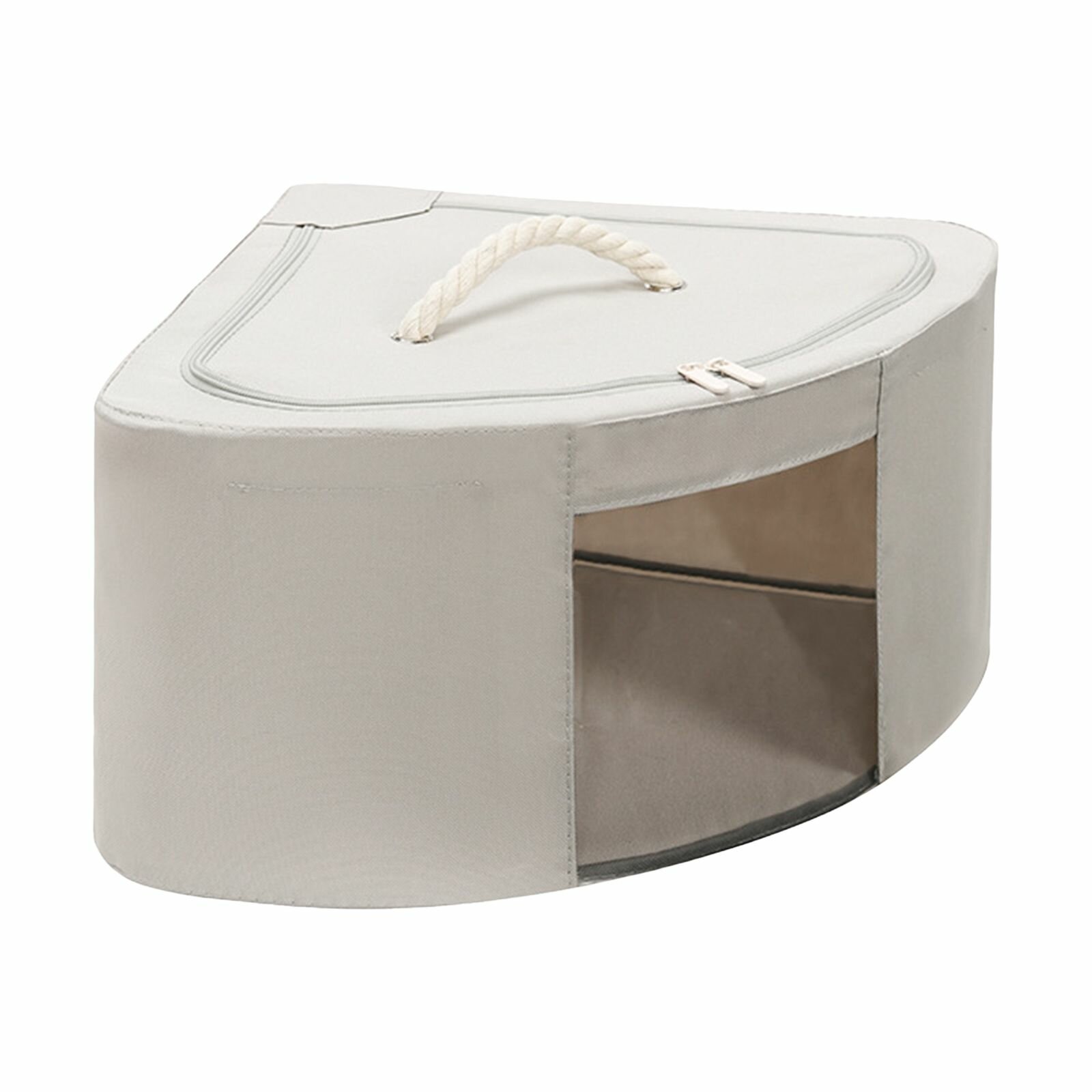 Контейнеры для хранения одежды с усиленной ручкой, молнией и прозрачным окном