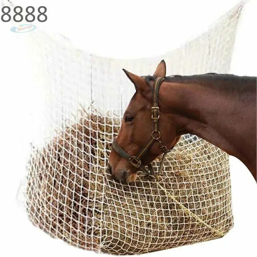 Сетка для сена Рептух для сена медленная кормушка60*90cm