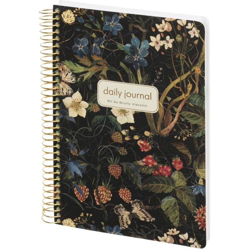 Ежедневник недатированный CUTE DIARY А5, BV,136, лес. яг, зол. греб,3-701/12