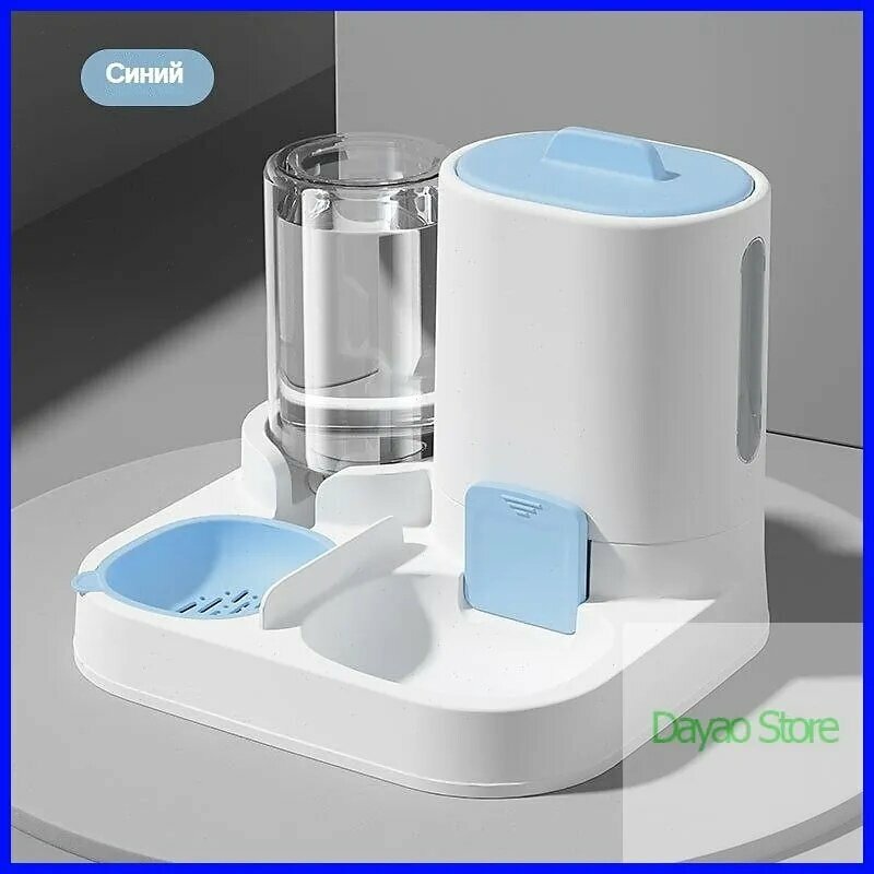 Xiaomi YouPin Автоматическая кормушка для животных 2 в 1 с поилкой и голосовыми сообщениями для собак и кошек