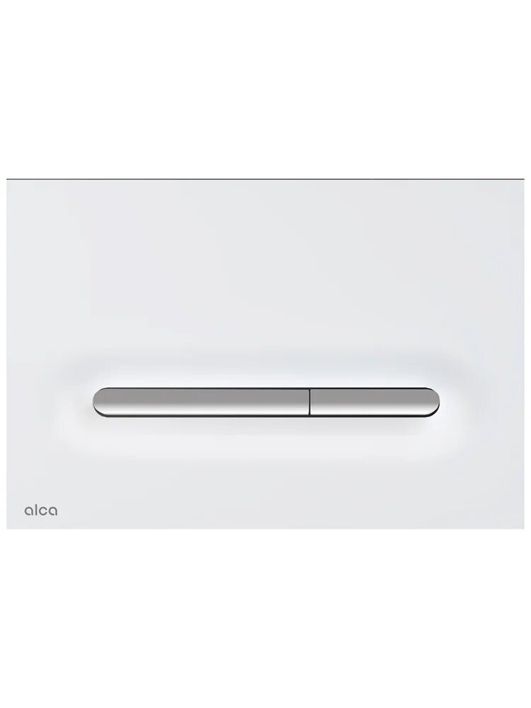 Кнопка смыва для унитаза AlcaPlast Linka M1876-1 белая