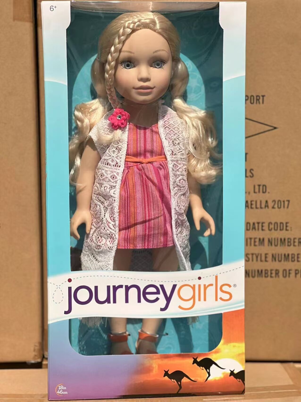 18-Inch Doll Fashion Clothing Set Кукла большая Айли 46 см Реборн Journey Girl